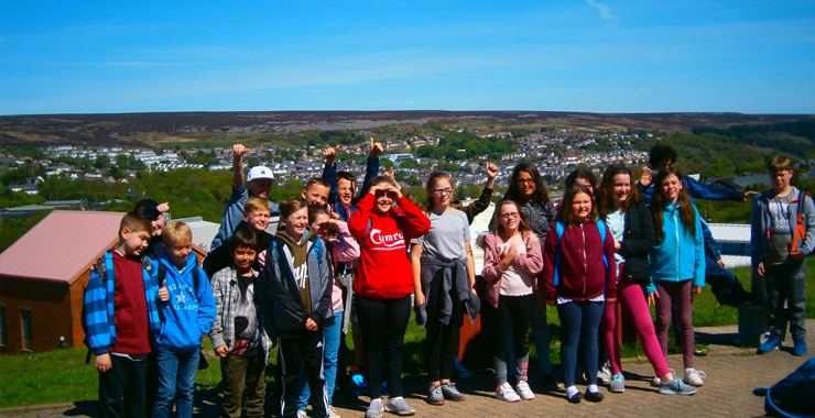 ID Hooson School Rhosllanerchrugog, Wrexham